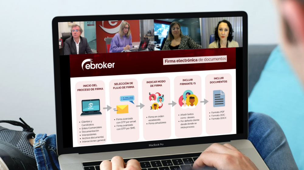 ebróker presenta su firma electrónica a los usuarios de la plataforma - Grupo Aseguranza