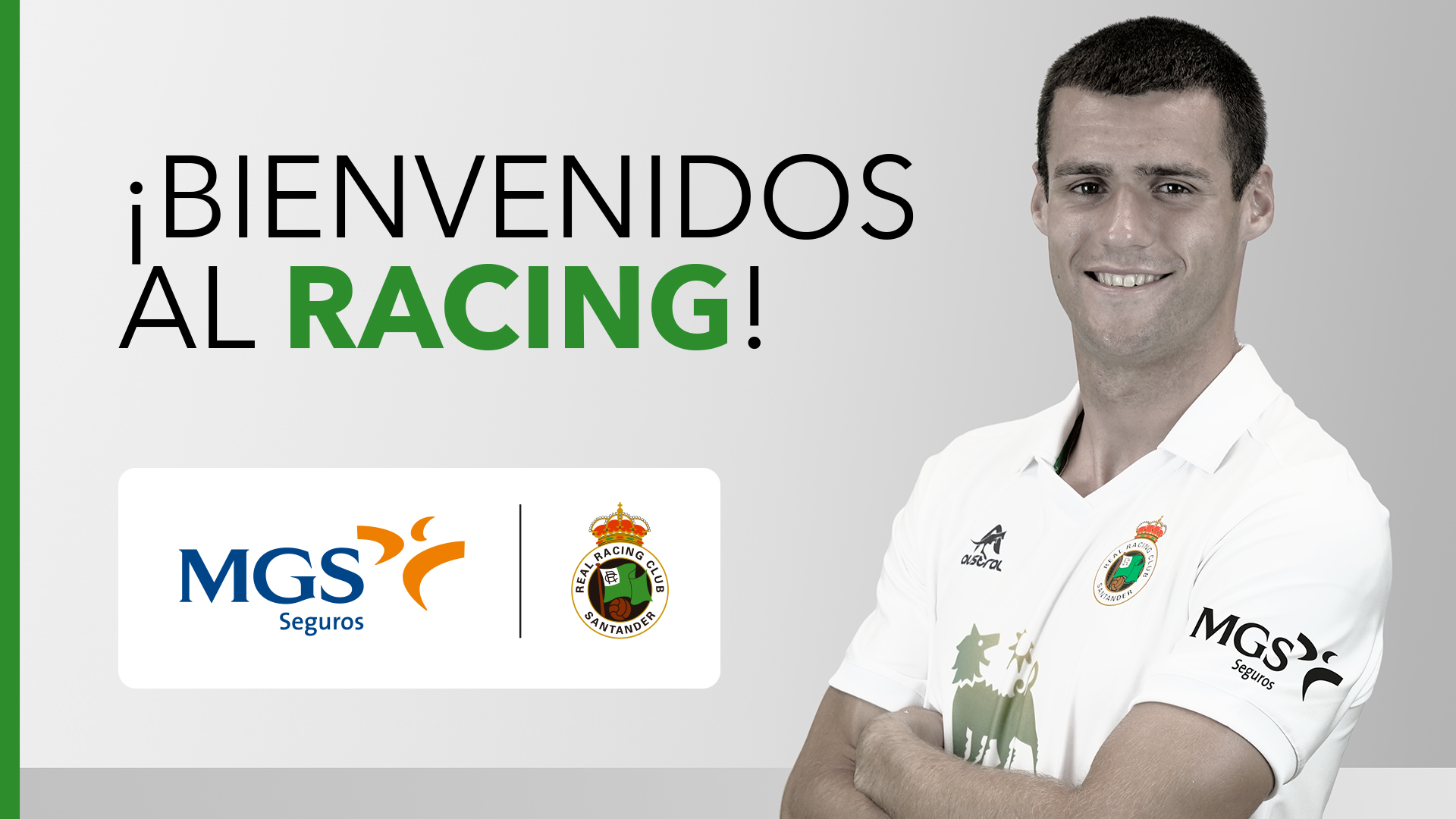 MGS lucirá en la camiseta del Racing de Santander en su objetivo de ...