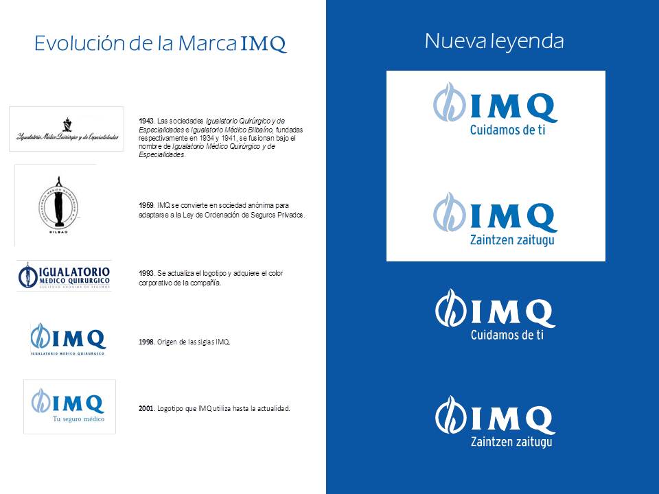 IMQ renueva la leyenda de su marca para adecuarla a su oferta actual ...